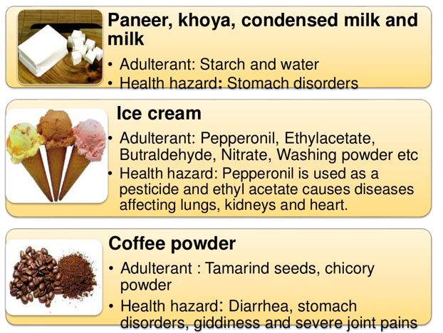 Food Adulteration, Types of Food Adulteration and Mitigation Measures ...