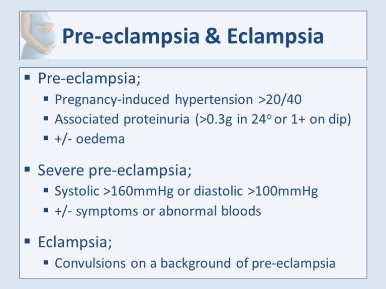 Pre eclampsia Eclampsia Causes Risk Factors Prevention Treatment